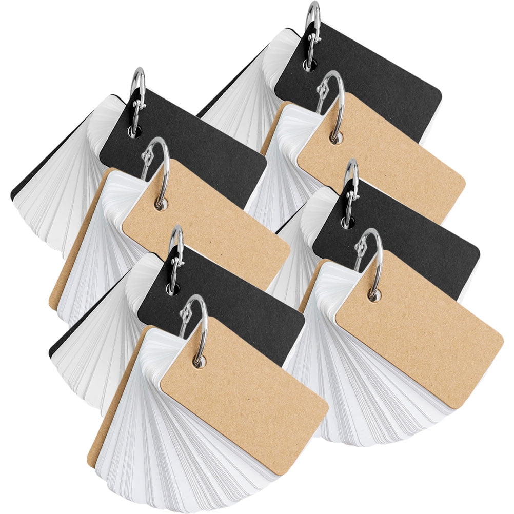 8 Pcs Colored Index Cards Lined Cardboard Cover Book Writing Blank ...