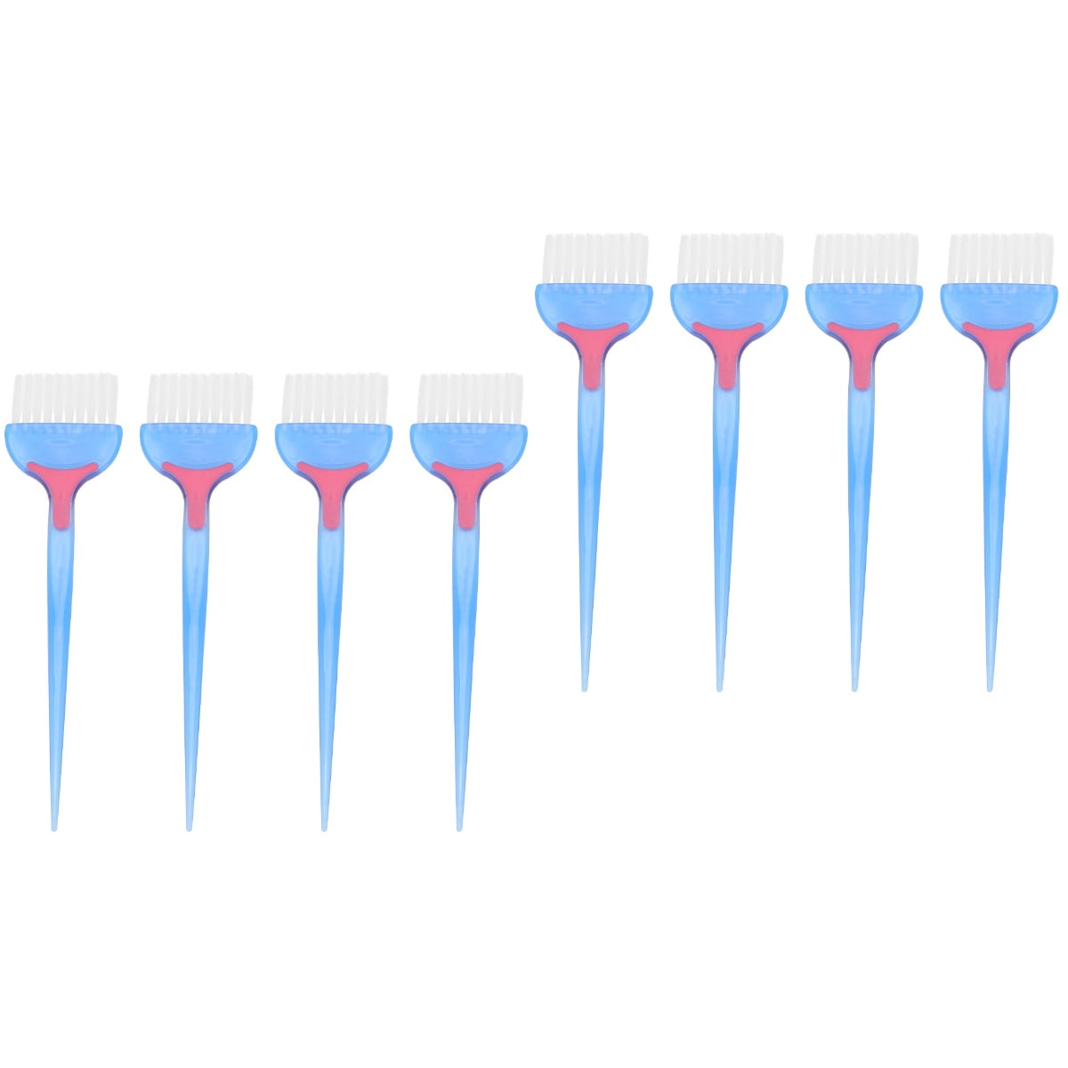 8 Pcs Comb Combs Balayage Kit Hair Dying Highlight Soft Fur Abs ...