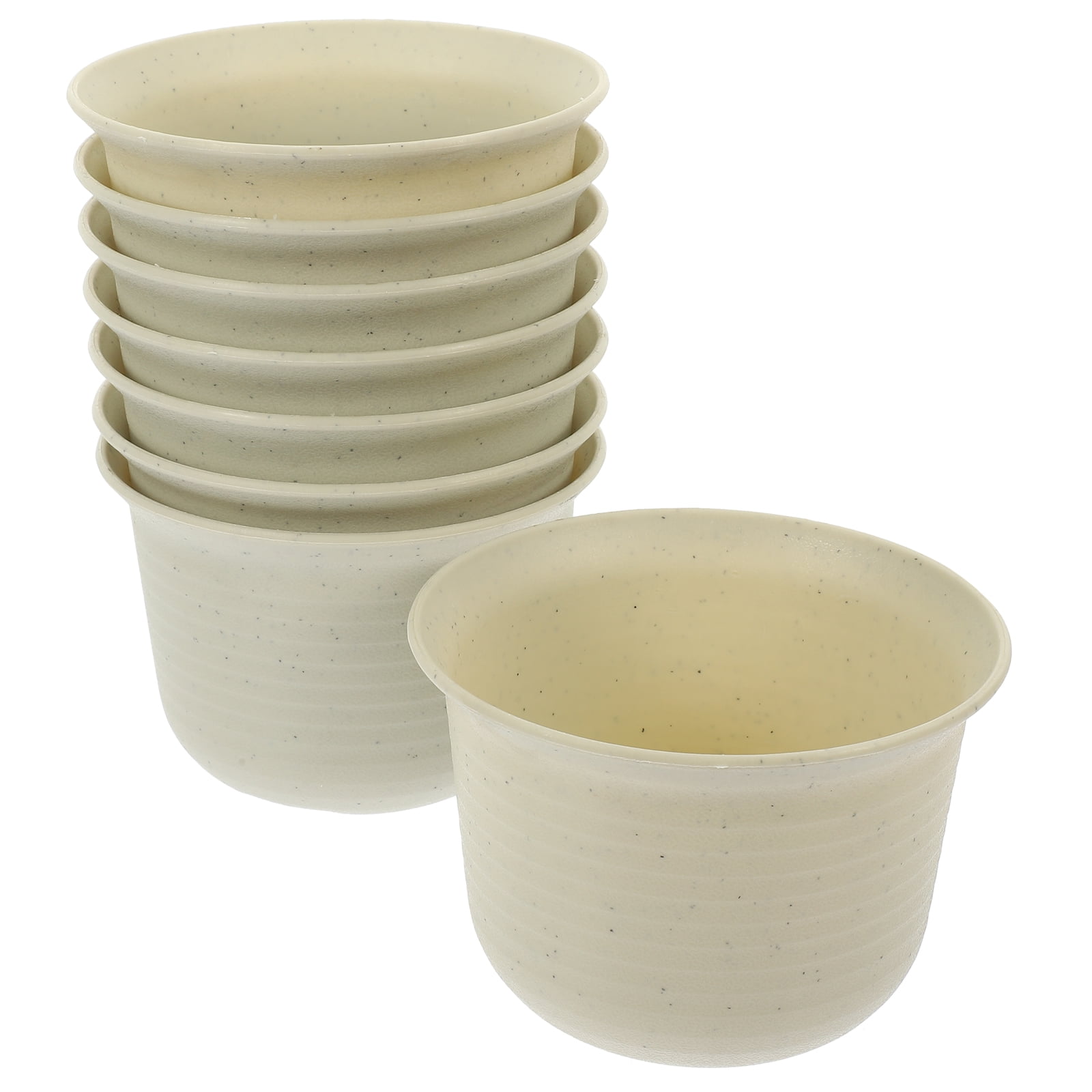 8 Pcs Corrugated Flowerpot Pots for Plants Plastic Planter Plant Pots ...