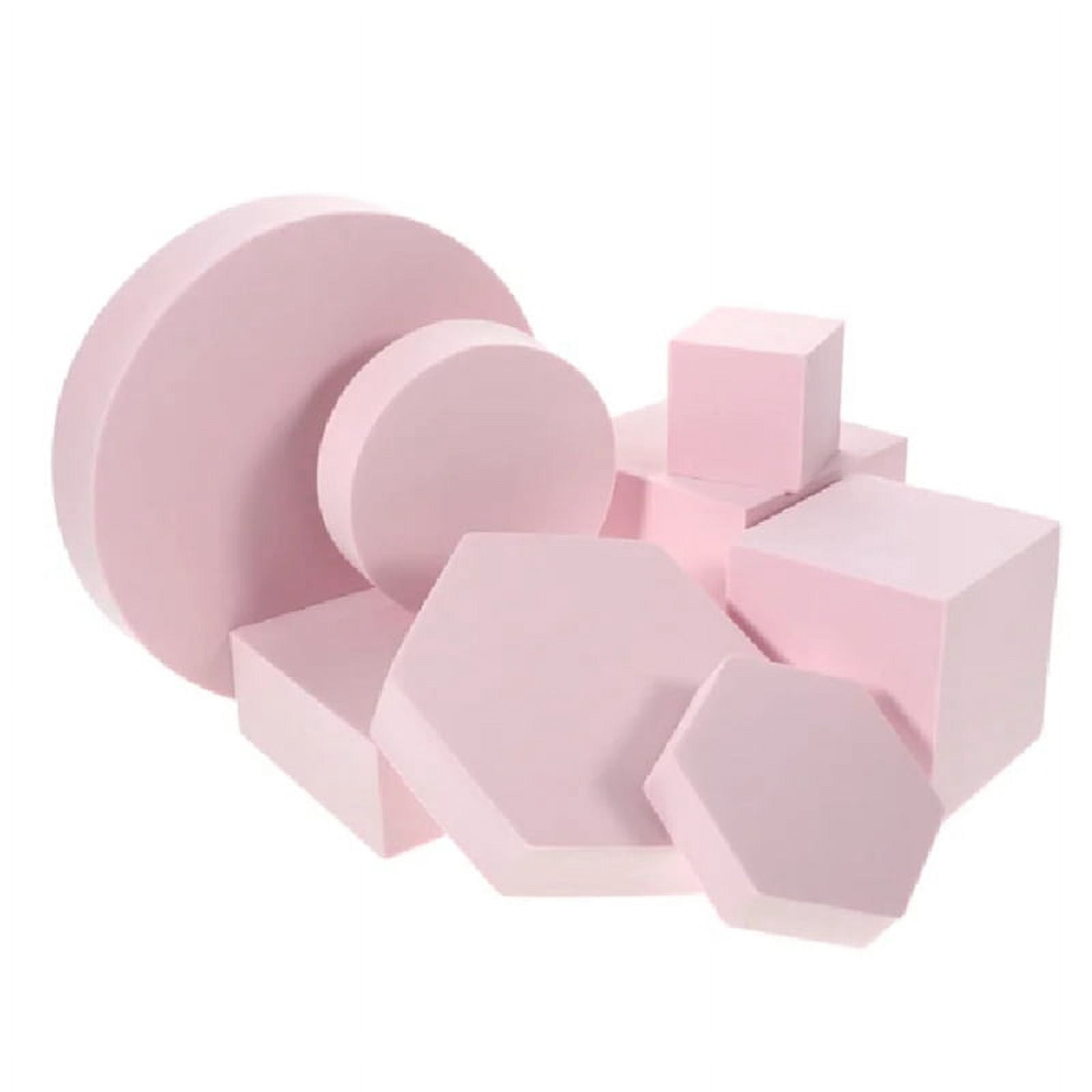 8 Pcs Cosmetics Photo Background Props Foams Geometry Square ...