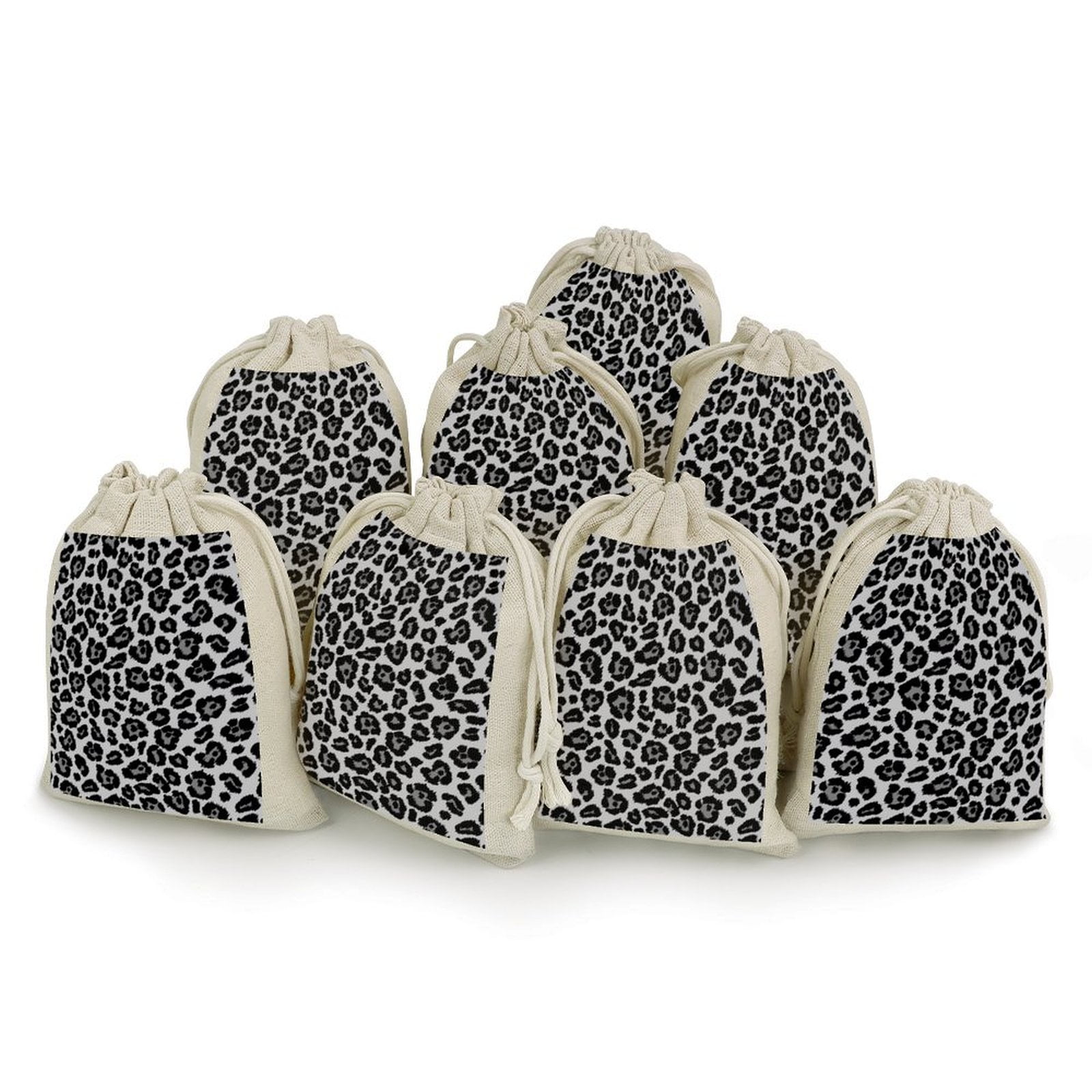 8 Pcs Cotton And Linen Small Bundle Pocket 6.7×4.9in Durable, Easy To ...