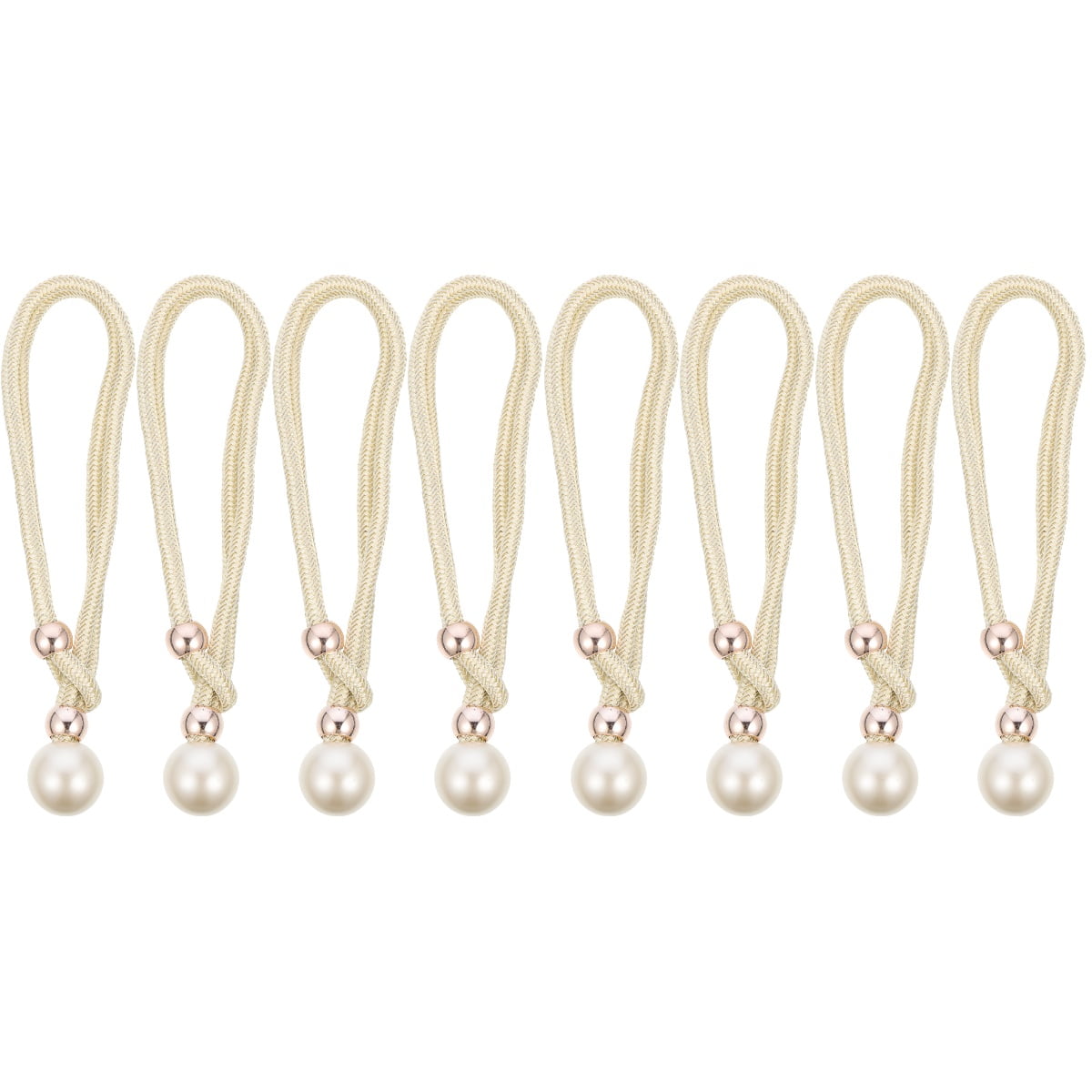 8 Pcs Curtain Accessories Holdbacks Straps Flapper Window Sheer ...