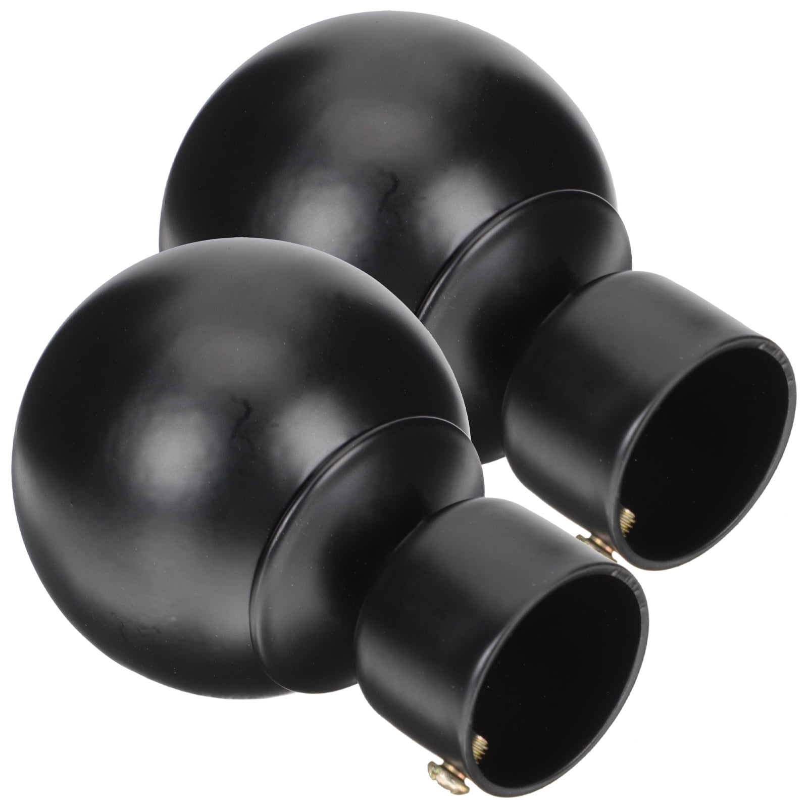 WASHWEPE Iron Curtain Finials Replacement Classic Cage Design 8Pack ...