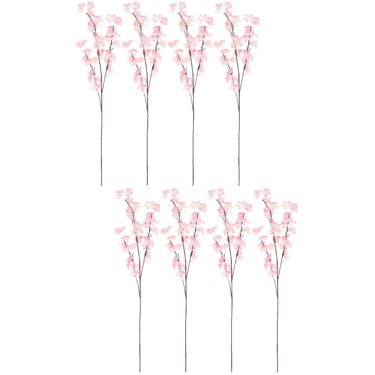 8 Pcs Decor Photo Prop Faux Flowers for Vase Artificial DIY Bouquet ...