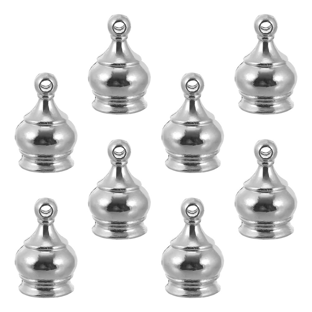 8 Pcs Decorative Nut Lamp Shade Screw Cap Knob Harps and Finials ...
