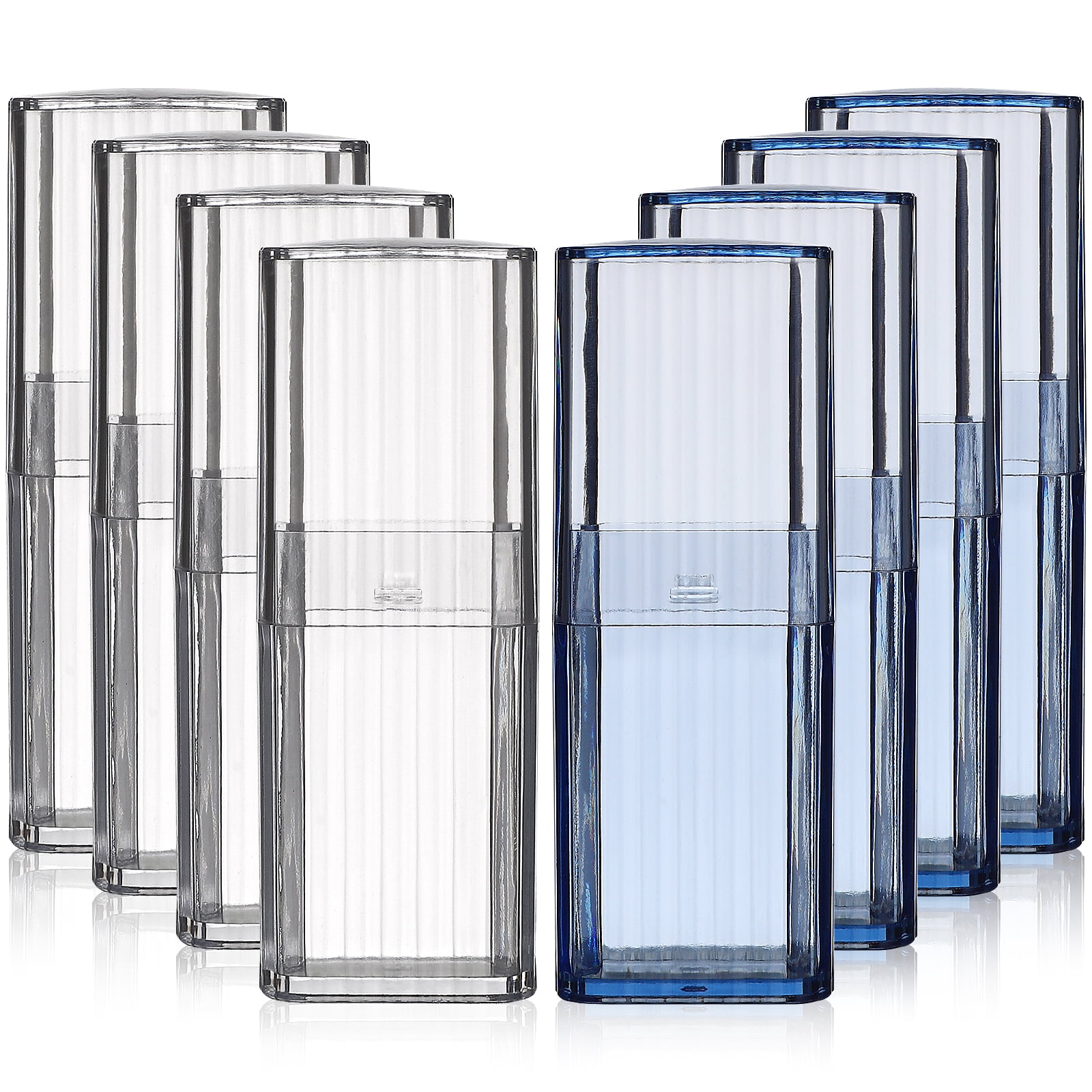 8 Pcs Dental Floss Box Mouthwash Dispenser Storage Containers Acrylic ...