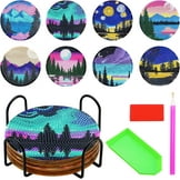 DIAMOND DOTZ® Sunflower Landscape Special Edition Diamond Painting Kit ...