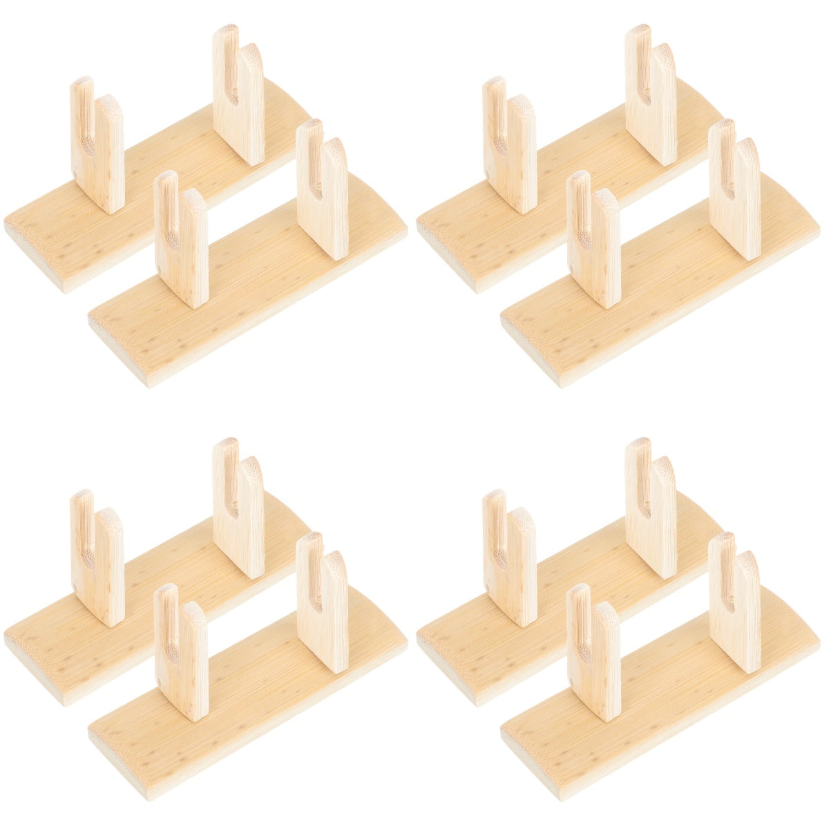 8 Pcs Display Shelves Fan Holder Folding Fan Rack Hand Fan Stands ...