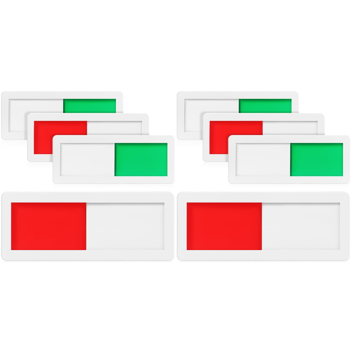 8 Pcs Do Not Disturb Sign Emblems Door Restroom Vacant Slide Occupied ...