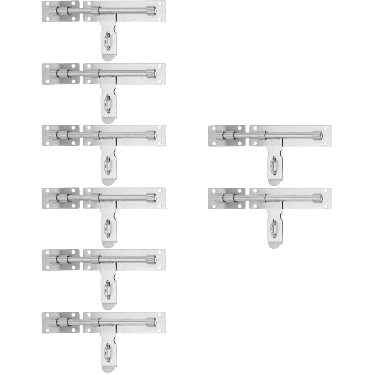 8 Pcs Door Latches Door Slide Bolt Latches Stainless Door Latches ...