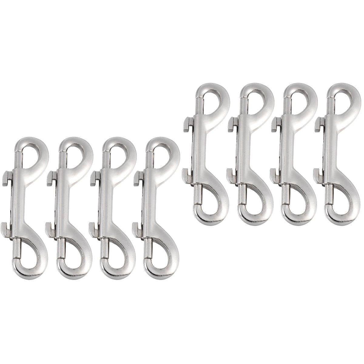 8 Pcs Double End Bolt Snap Hook Clips Hardwares Double Ended Bolt Snap ...