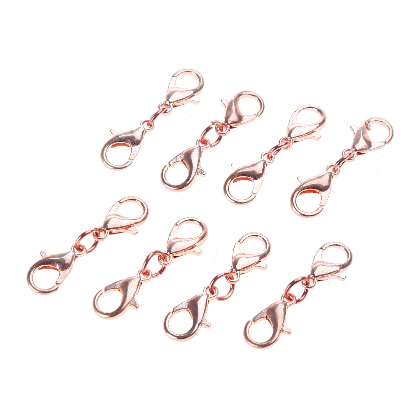 8 Pcs Double Lobster Clasp Double End Design Necklace Clasps and ...