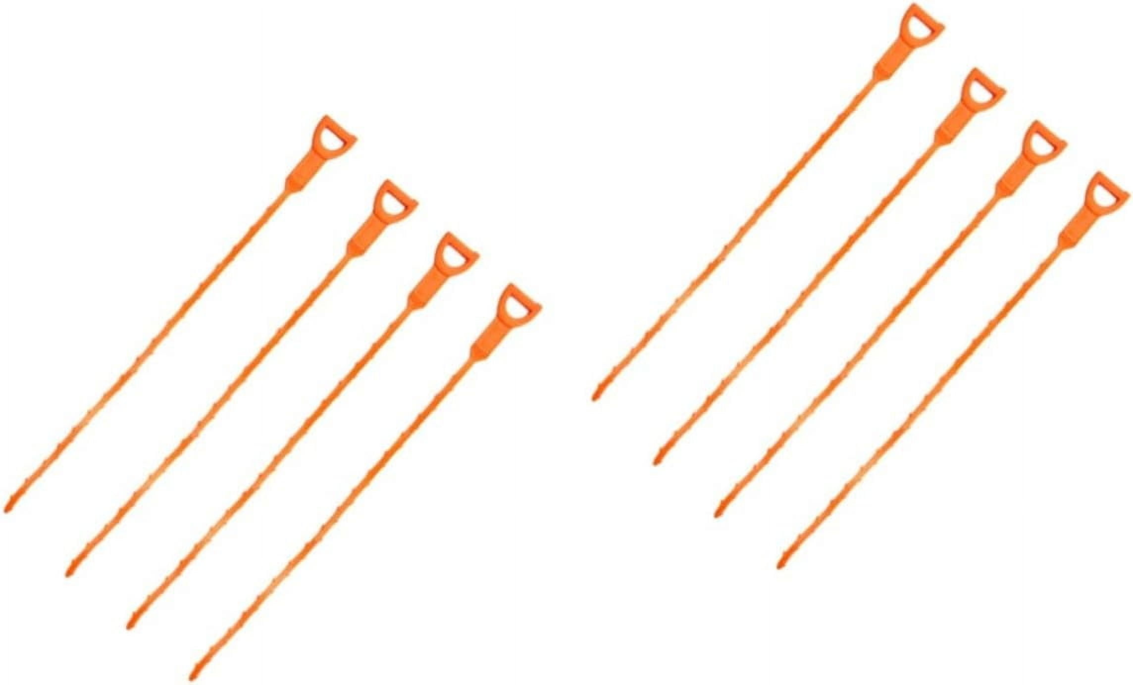 8 Pcs Drain Cleaner Tool Drain Hair Puller Sink Hair Remover Sink ...