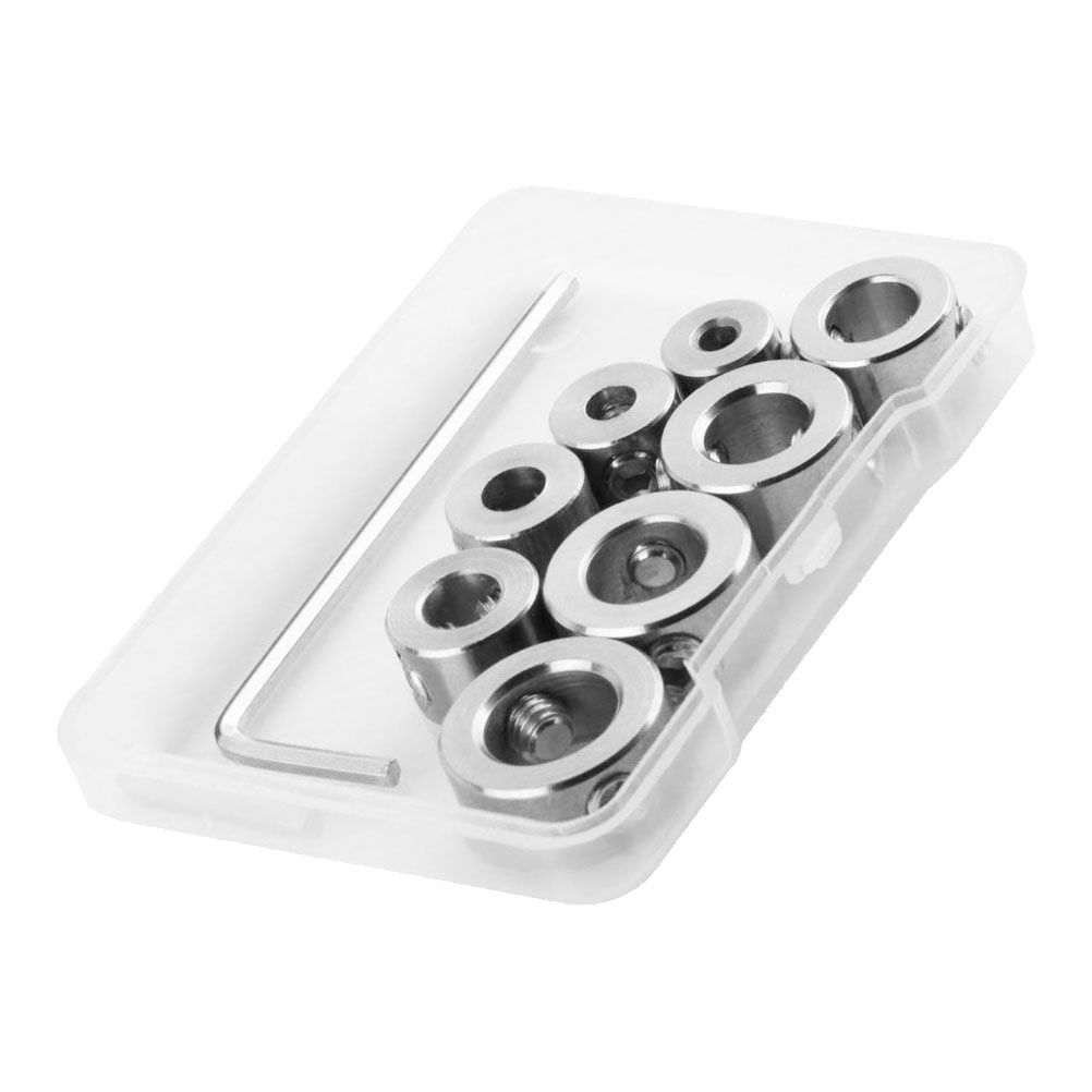 8 Pcs Drill Limit Ring Bit Depth Stop Collar Precision Tool - Walmart.com