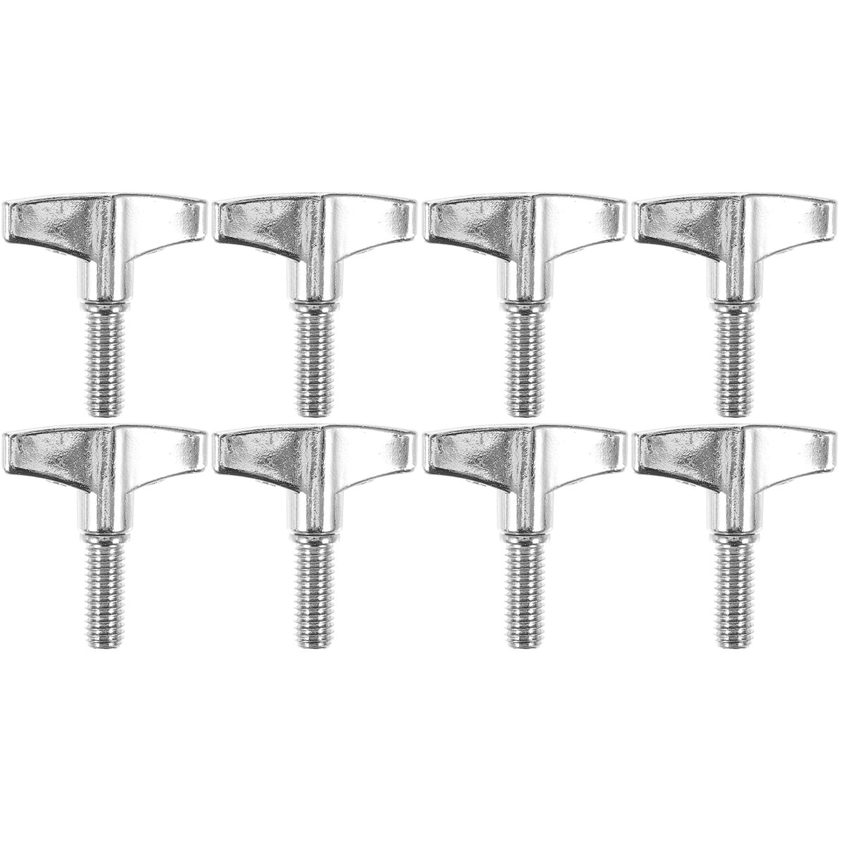 8 Pcs Drum Cymbal Stand Wing Nut Fence Post Caps Comfortors Instrument ...