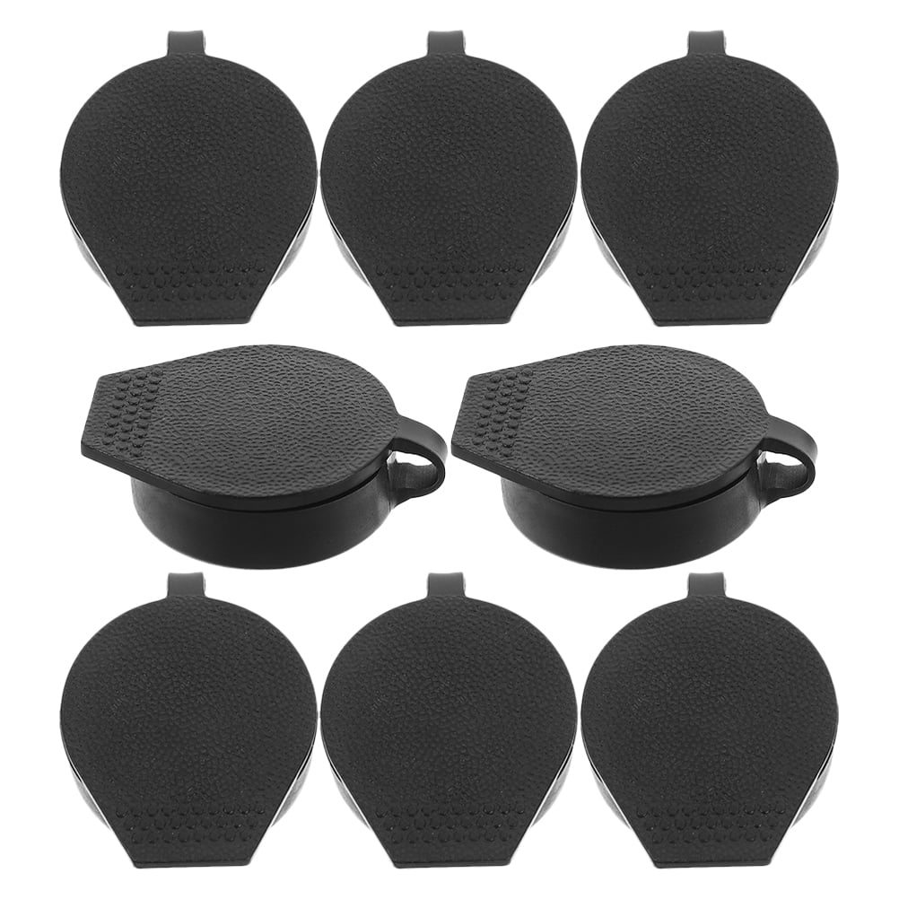 8 Pcs Dust Cover Square Hole Feeder Waterproof Caps Door Lock Terminals ...