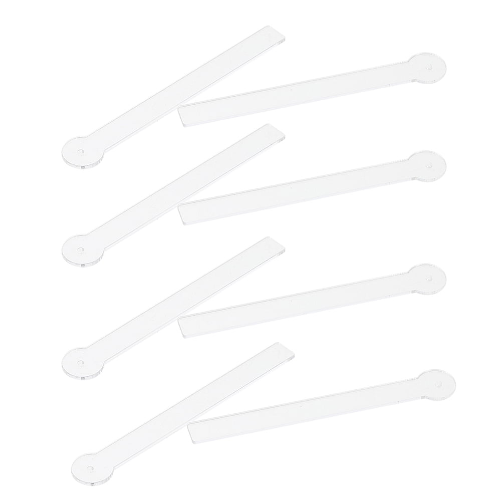 8 Pcs Earrings Try on Stick Storage Tray Try-on Rack Studs Display Prop ...