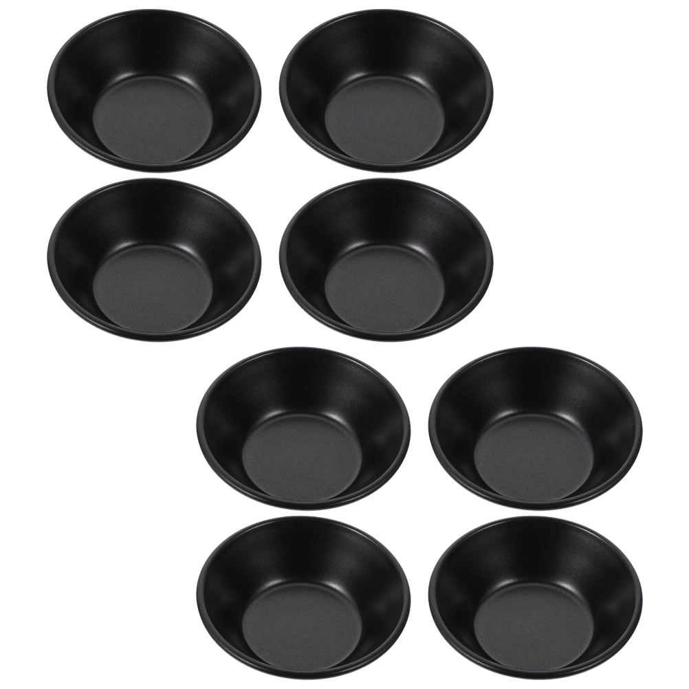 8 Pcs Egg Tart Mold Small Pie Pans Paper Cup Grilling Chocolate ...