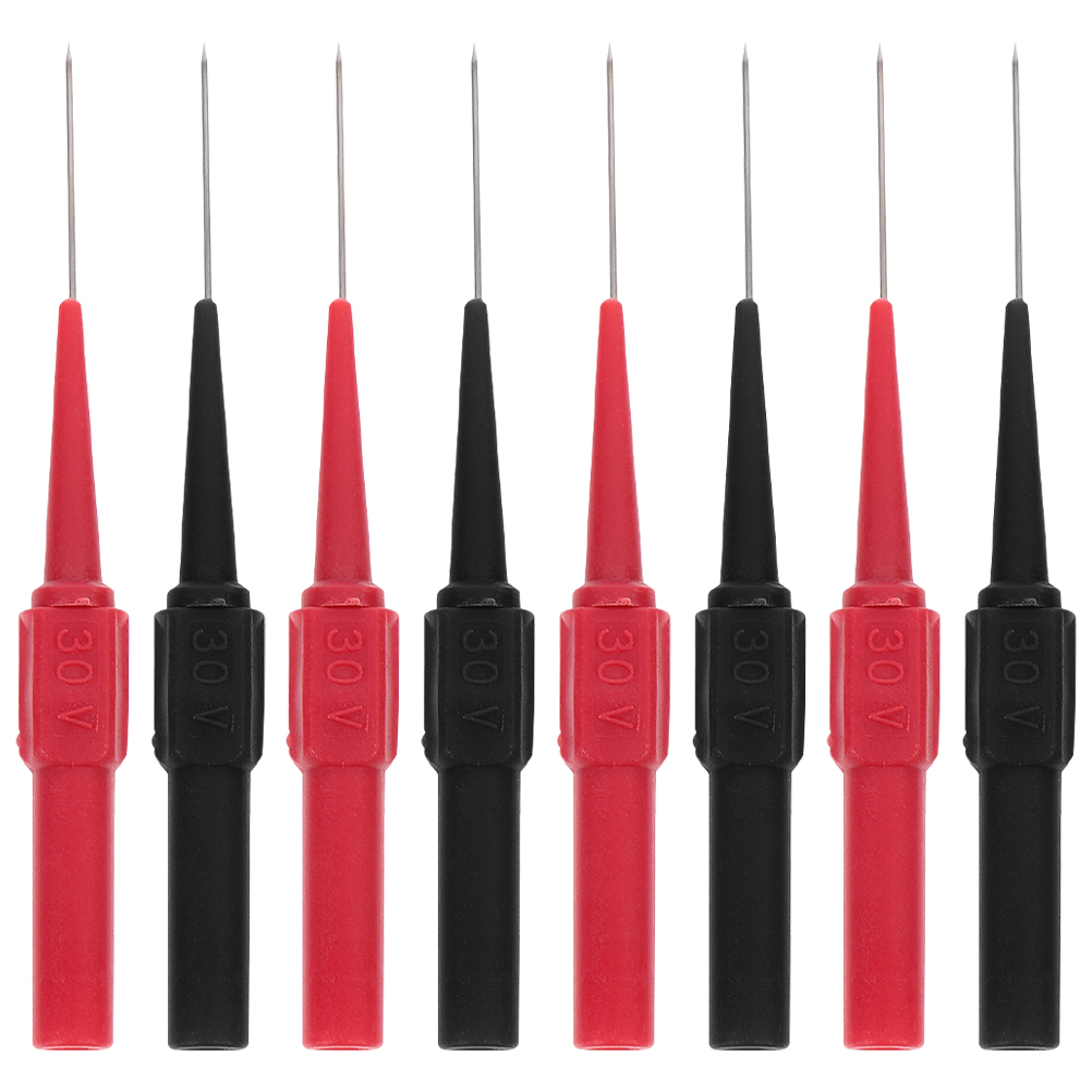 8 Pcs Electric Test Pen Special Tip Probe Piercing Needles Plug Test ...