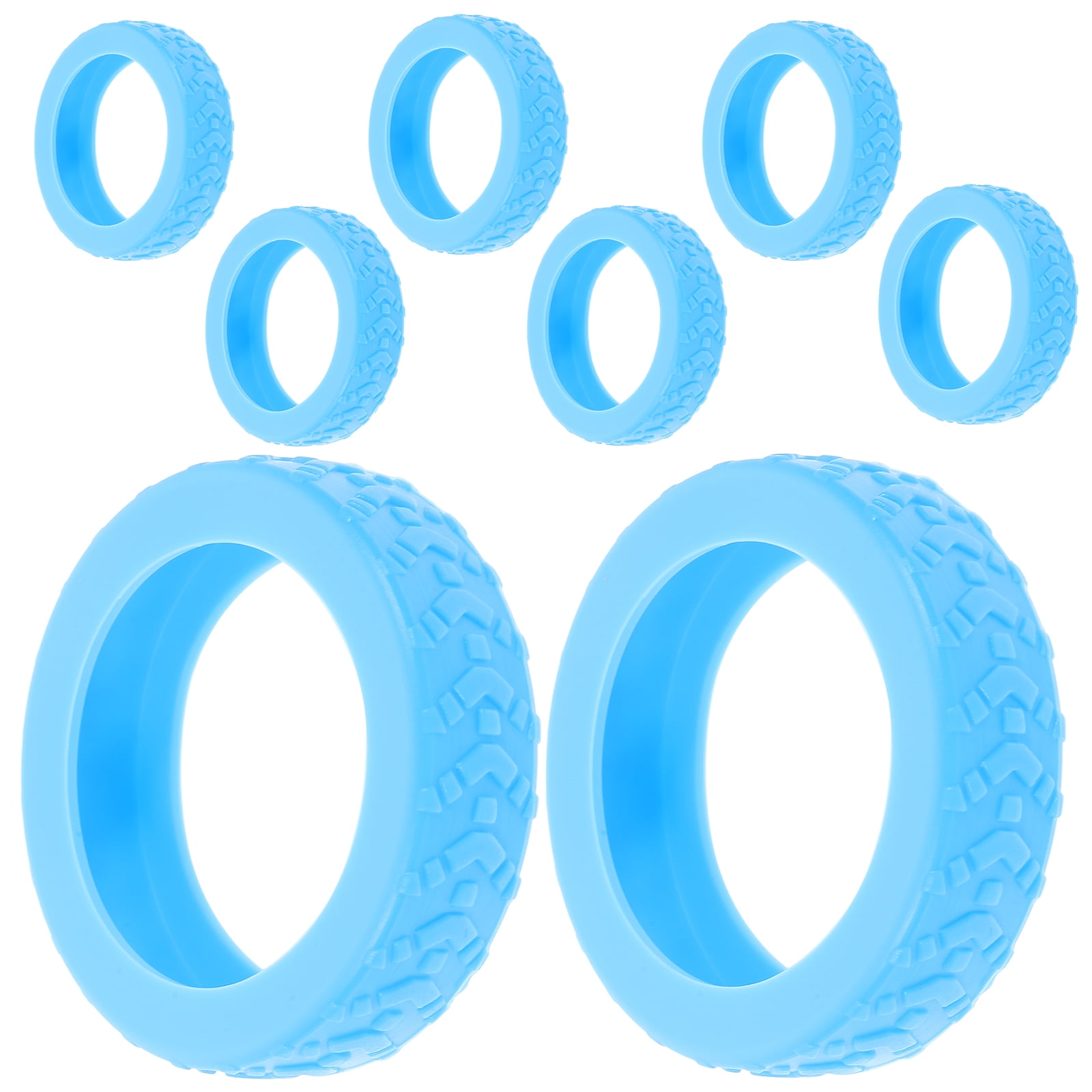 8 Pcs Embedded Fixtures Wheel Table Caster Protective Cover - Walmart.com