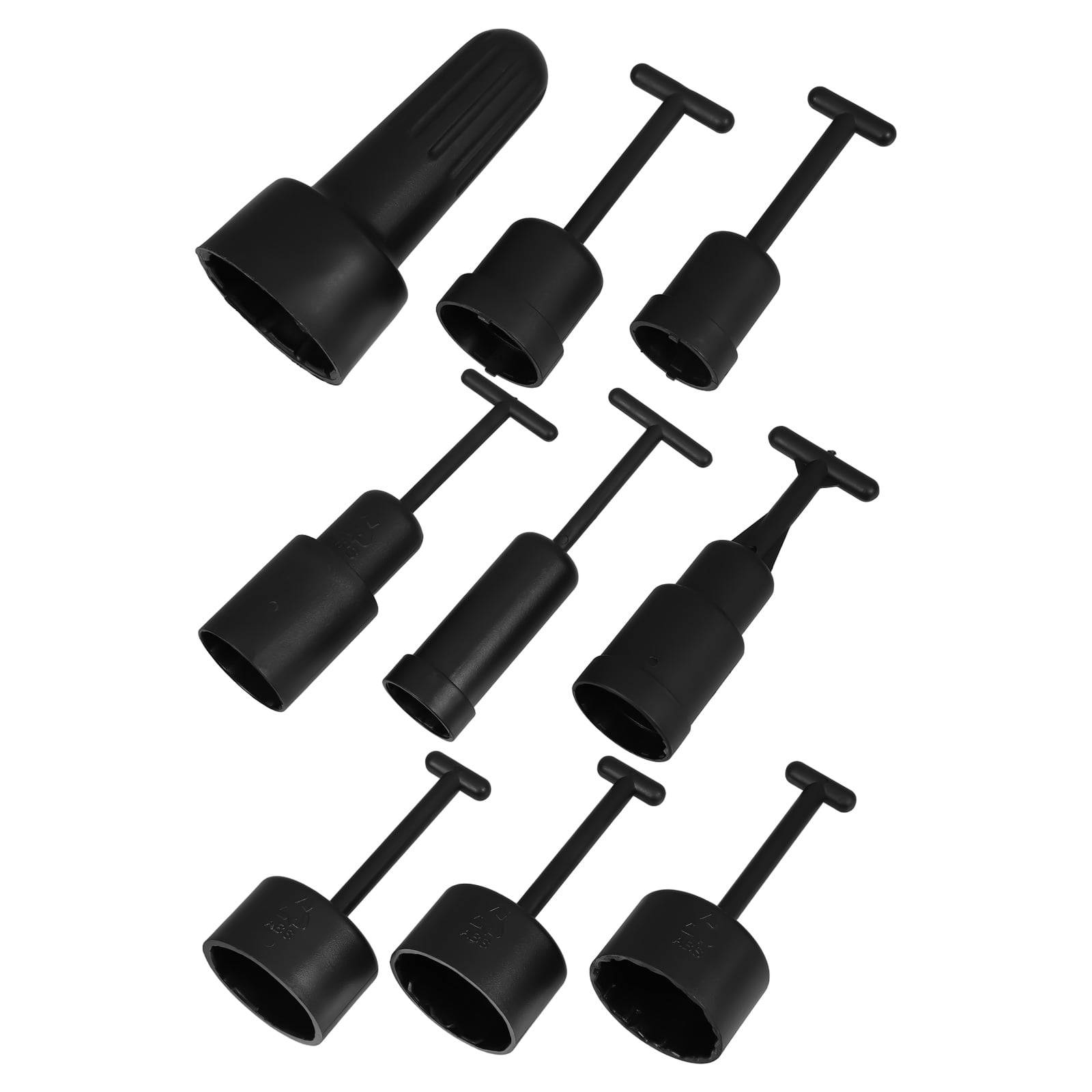 8 Pcs Emergency Stop Keys Ring Tools Lighting Installation - Walmart.com