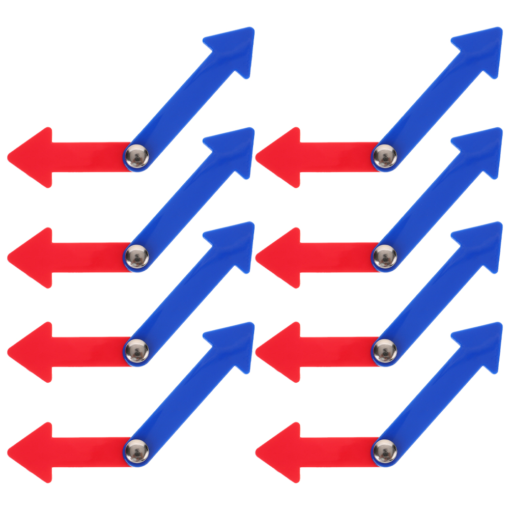 8 Pcs Enlightenment Toy Clock Hand Mechanism Numbers Telling Time ...