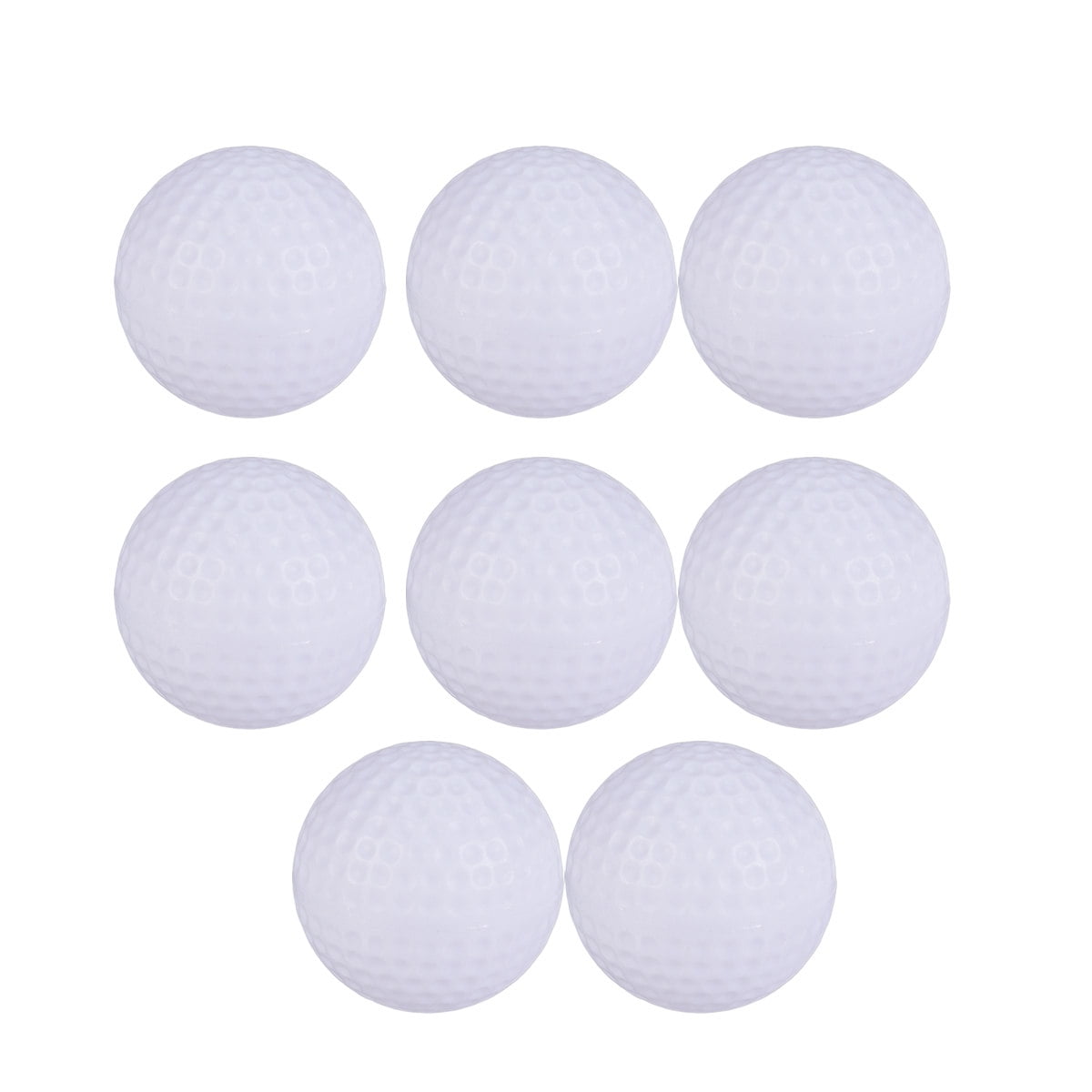 8 Pcs Exploding Golf Balls Numbered and Outdoor Practice Indoor ...
