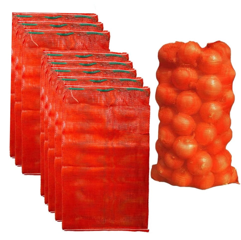 8 Pcs Extra Large Produce Bags,Reusable Breathable Vegetable Storage ...
