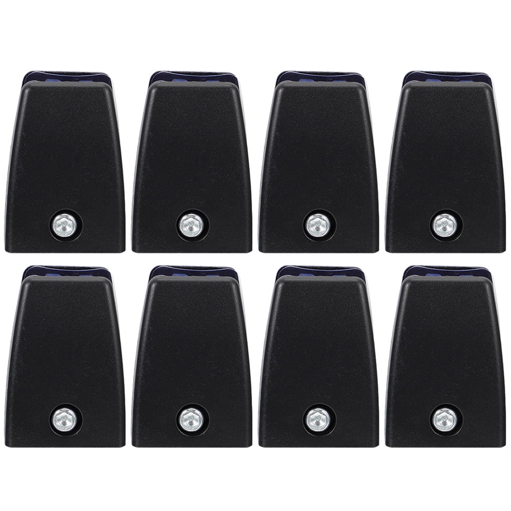 8 Pcs Fixed Clip Glass Panel Retainer Clips Desk Baffle Brackets Panel ...
