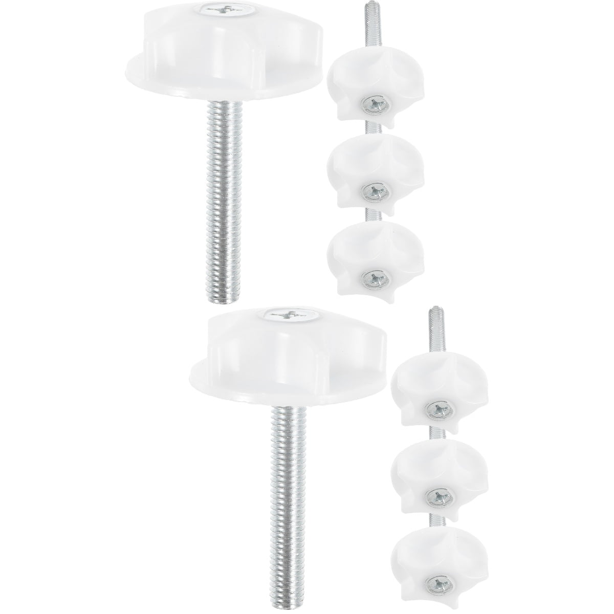 8 Pcs Fixing Bolts Screw Set Screws Headboard Fittings for Bed Fixings ...