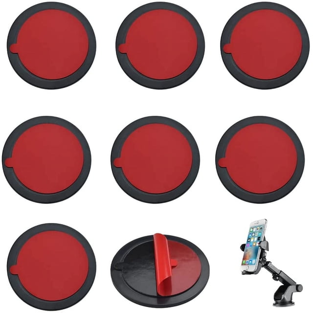 8 Pcs Fixing Discs Adhesive for Car Dashboard Adhesive Disc for Suction ...