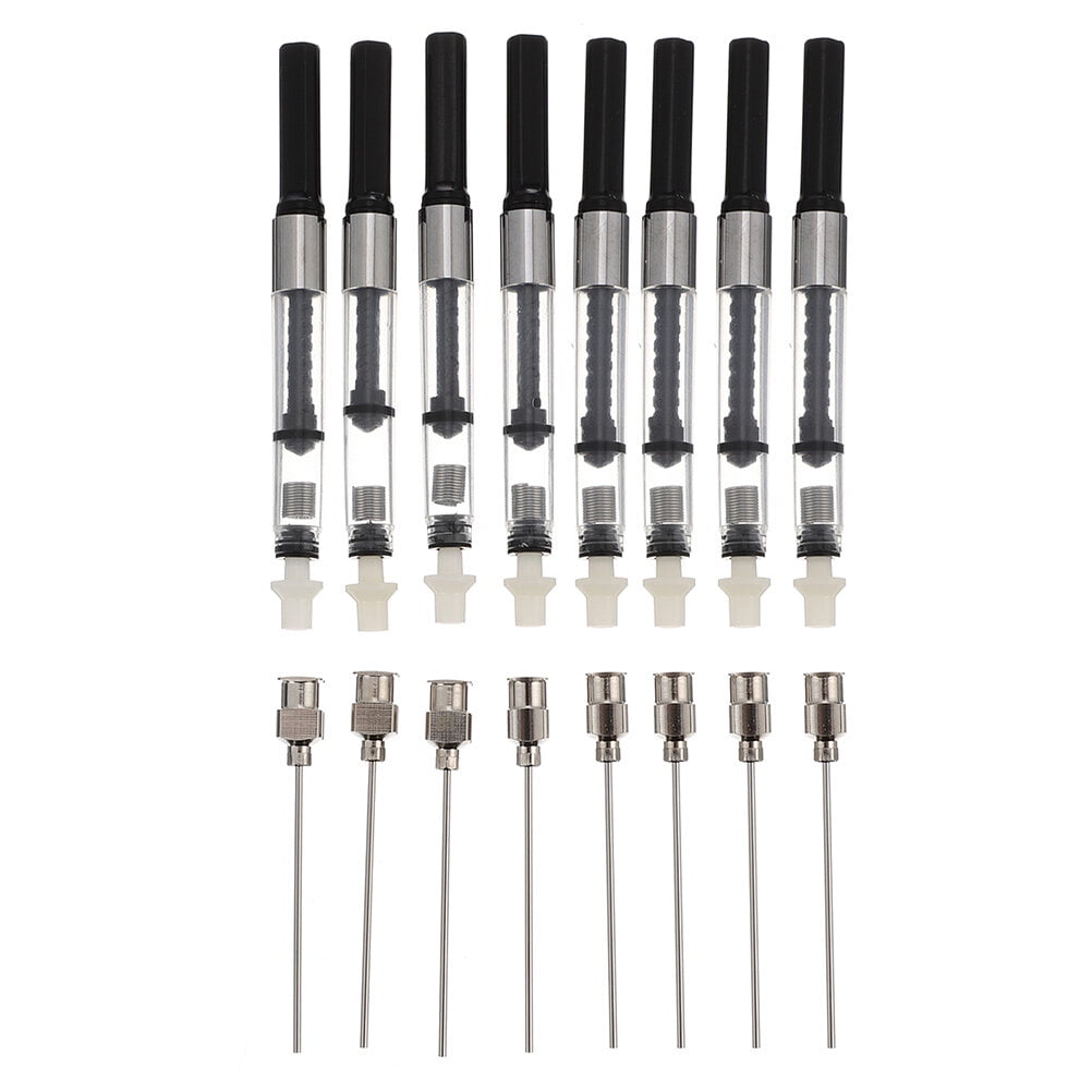 8 Pcs Fountain Pen Blotter Tools Needle Student Ink Converter Syringe ...