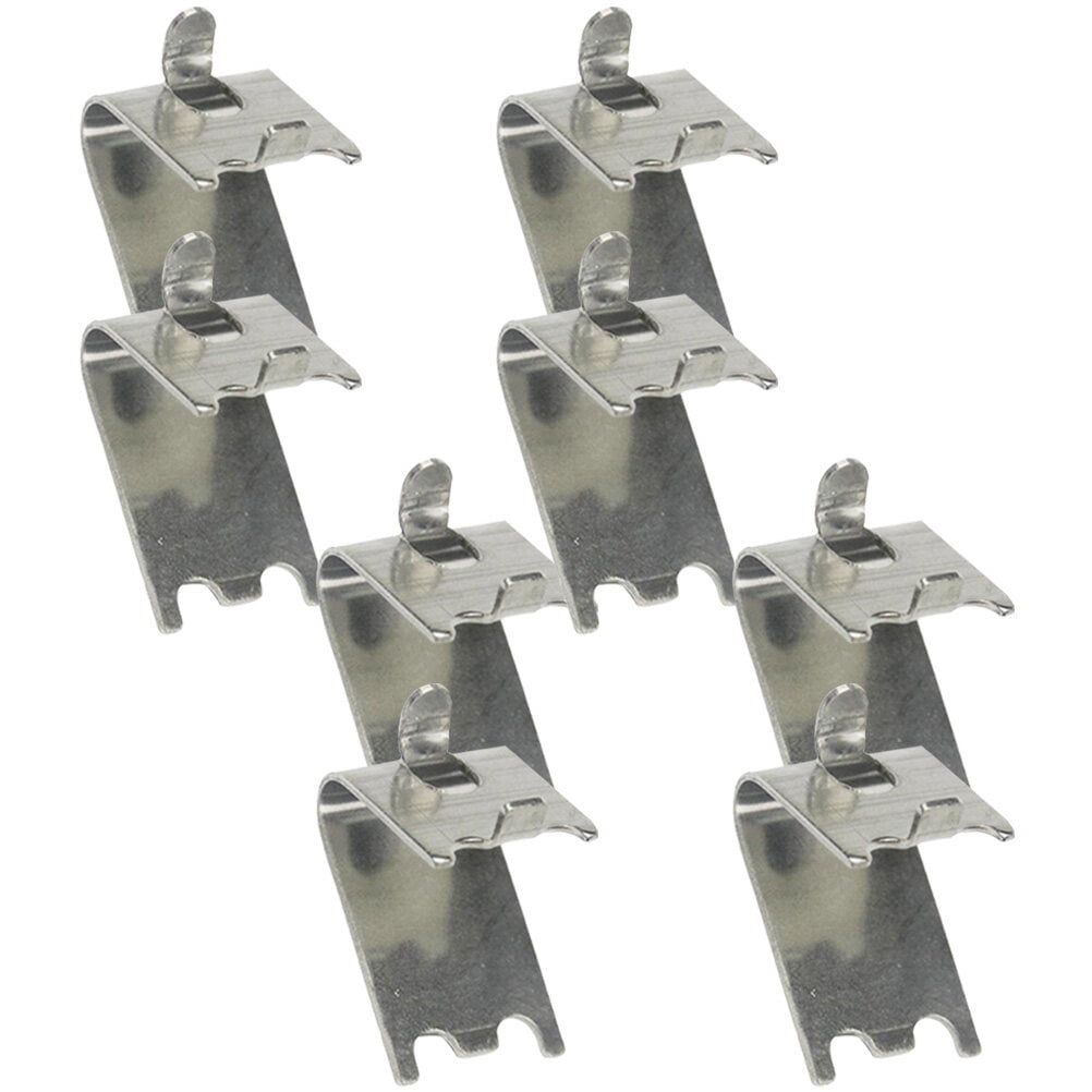 8 Pcs Freezer Shelf Buckle Metal Refrigerator Clamp Hooks Fridge ...
