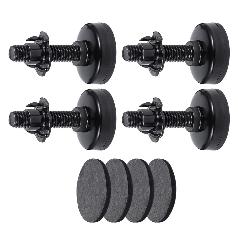 8 Pcs Furniture Desk Legs Adjustable Foot for Heavy Duty Carbon Steel ...