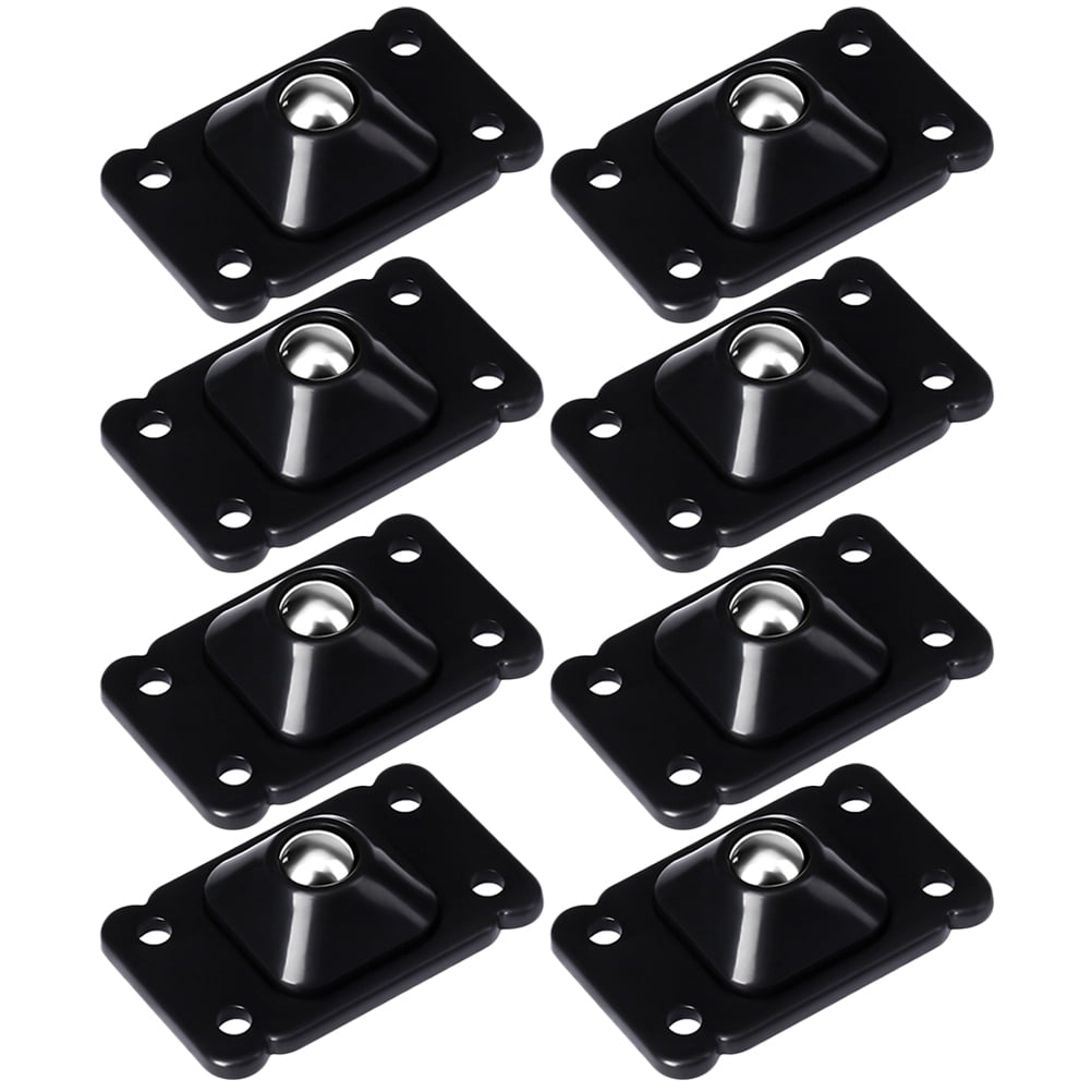 8 Pcs Furniture Wheels Castor Stickable Universal Swivel Casters Sticky ...