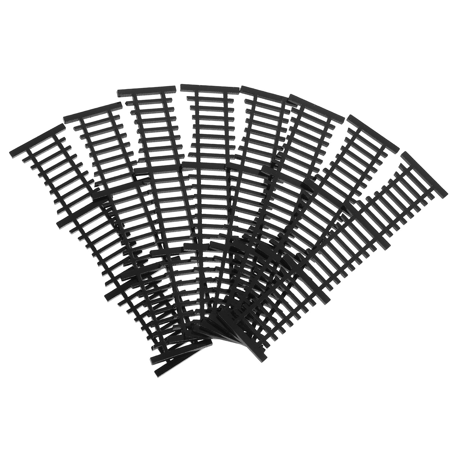 8 Pcs Miniature Garden Fence for Combination Door Lock Black - Walmart.com