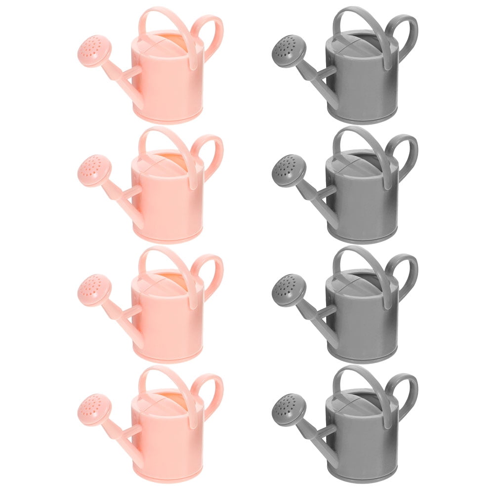 8 Pcs Garden Watering Can Toy Kettle Plant Small Indoor Plastic Bucket ...