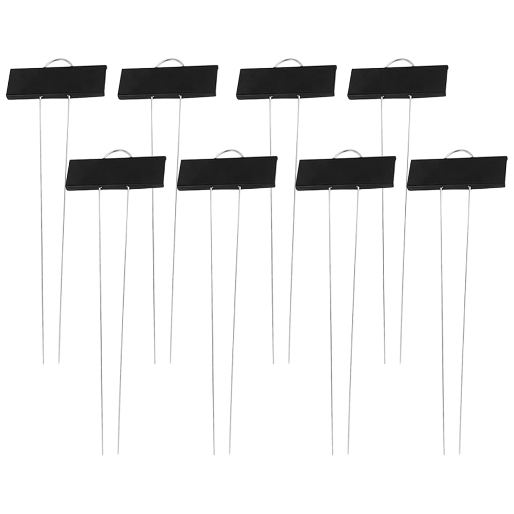 8 Pcs Gardening Plant Labels Iron Vegetable Category Tag Emblems ...