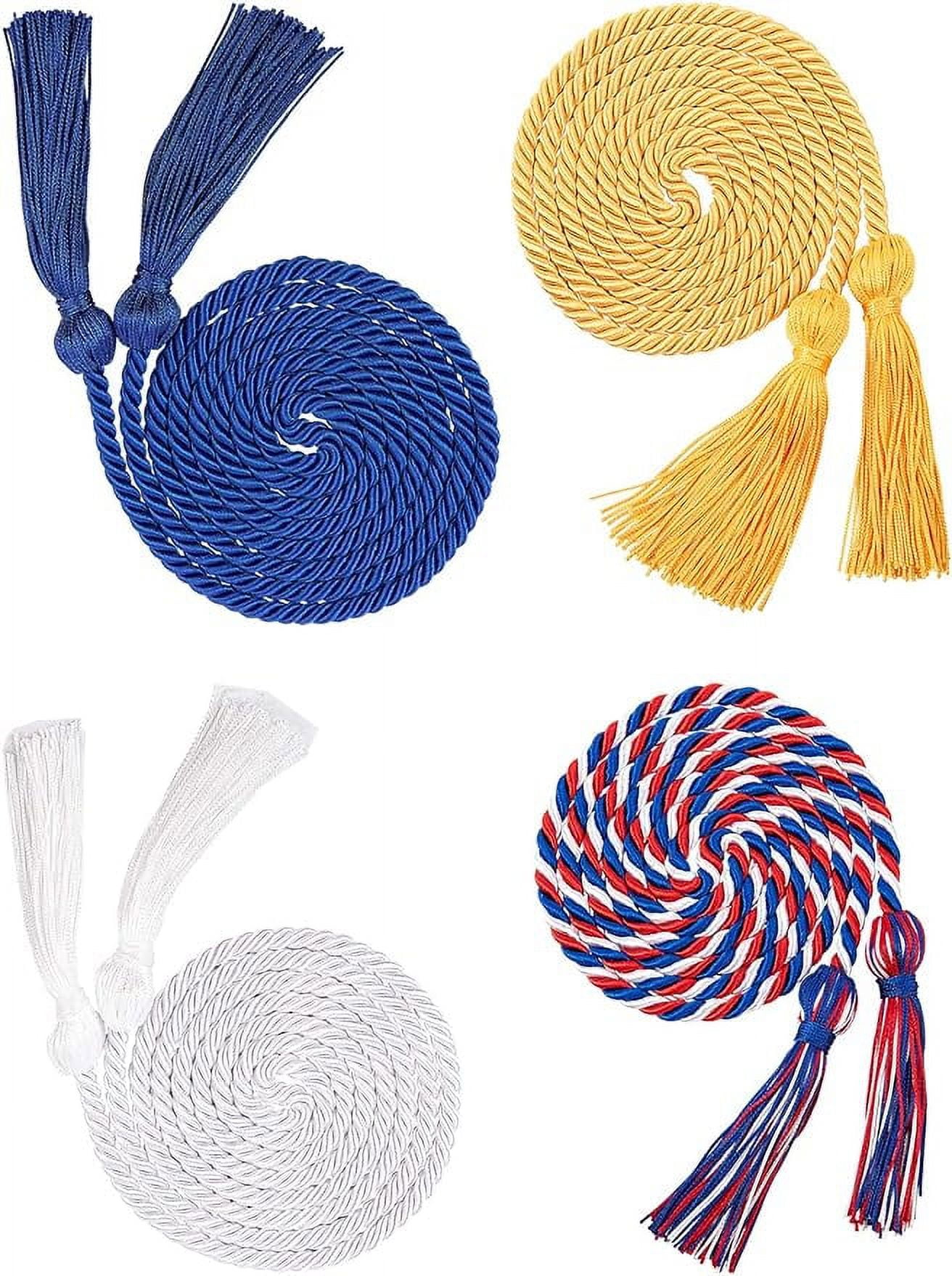 8 Pcs Graduation Honor Tassel Cords Polyester Graduation Tassels for ...