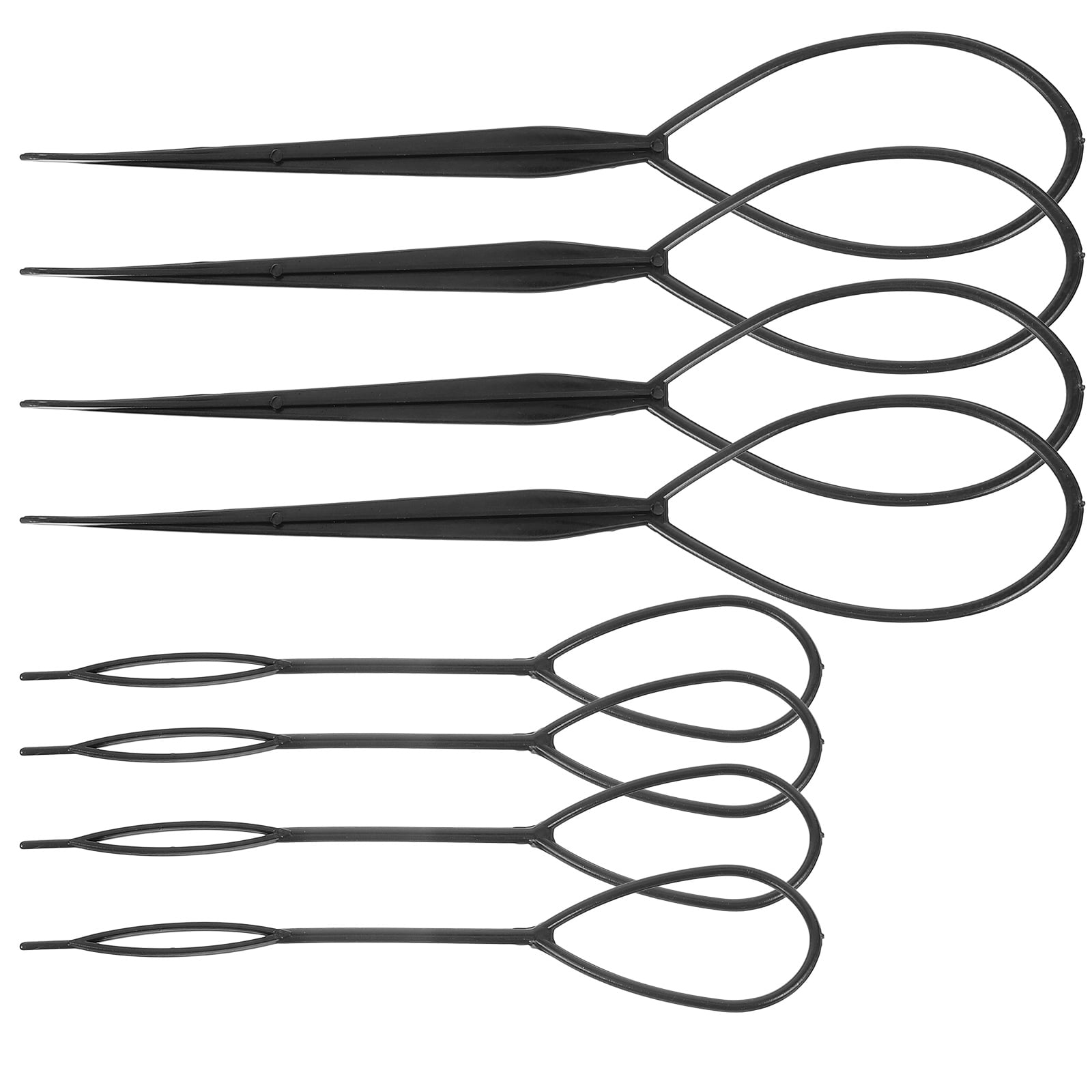 8 Pcs Hair Styling Tools Tail Hair Beader Hair Braid Tool Hair ...