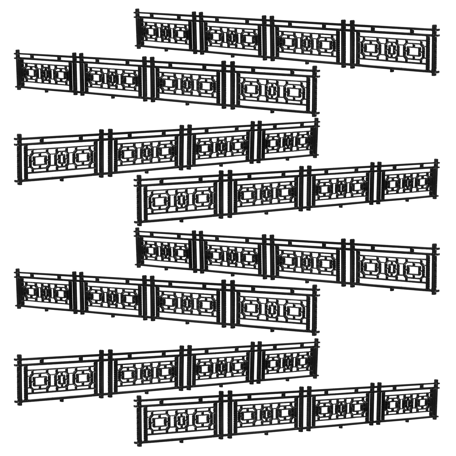 8 Pcs Hand-assembled Sandbox Architectural Model Railings - Walmart.com