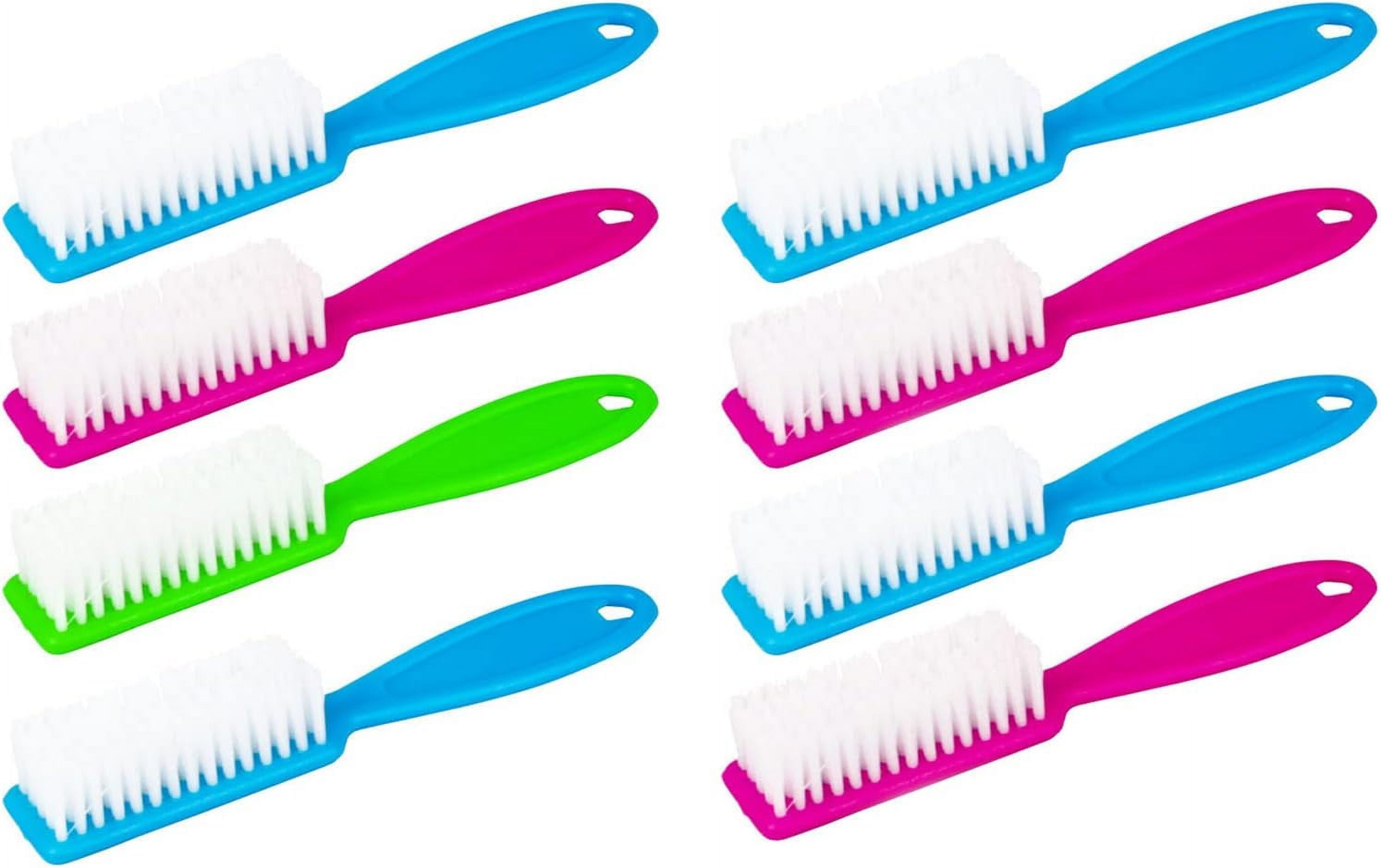 8 Pcs Handle Nail Brush,Nail Cleaning Brushes for Toes and Fingernail ...