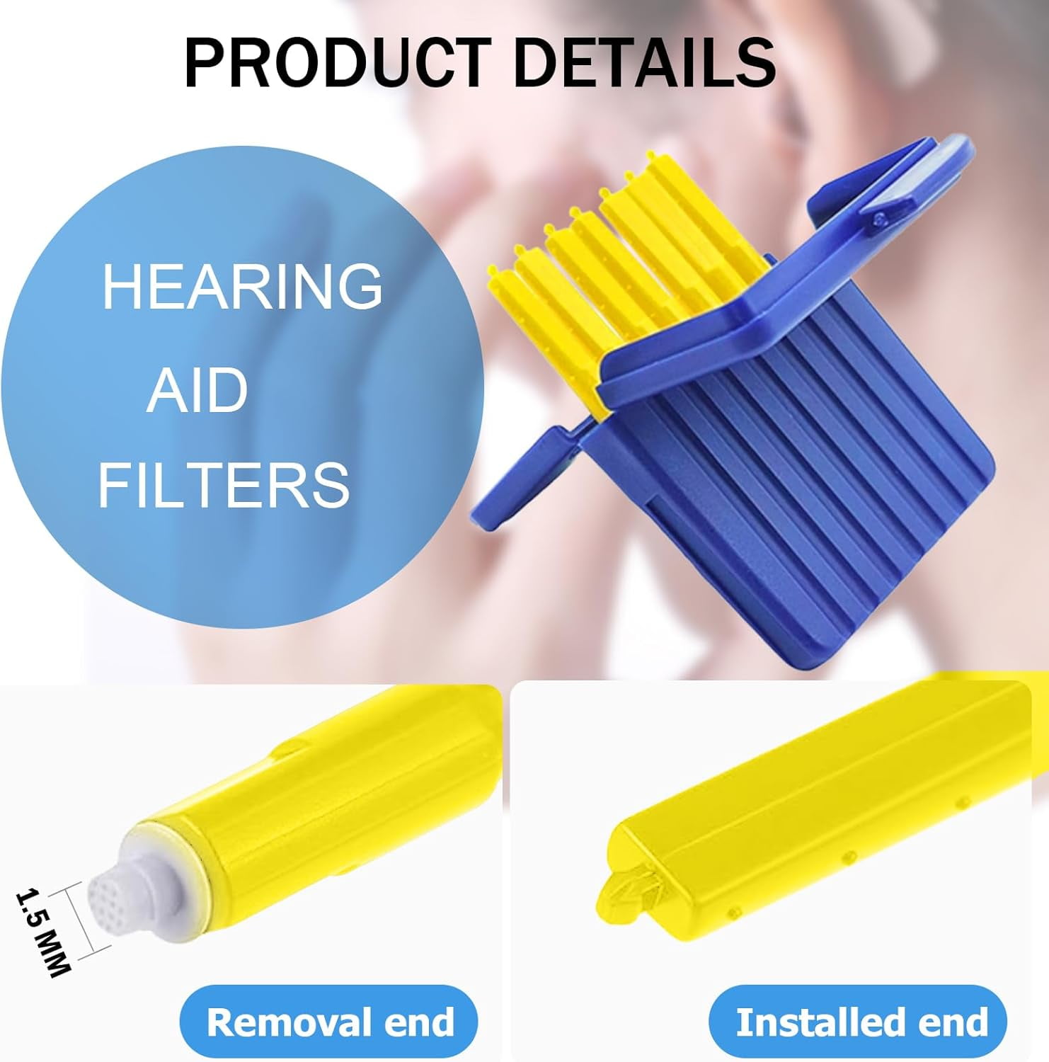 (8 Pcs) Hearing Aid Wax Guard Filter for Starkey Prowax Minifit Hear ...
