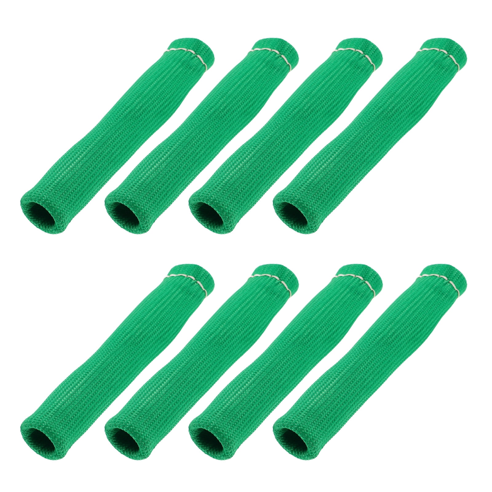 8 Pcs Hole-free Distributor Spark Plug Heat Shield Wire Sleeve Set ...