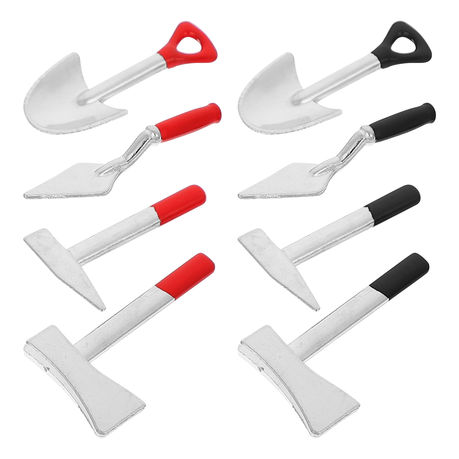 TABLZONE Mini Gardening Tools Black 8Pcs For Friends Mini House 1In ...