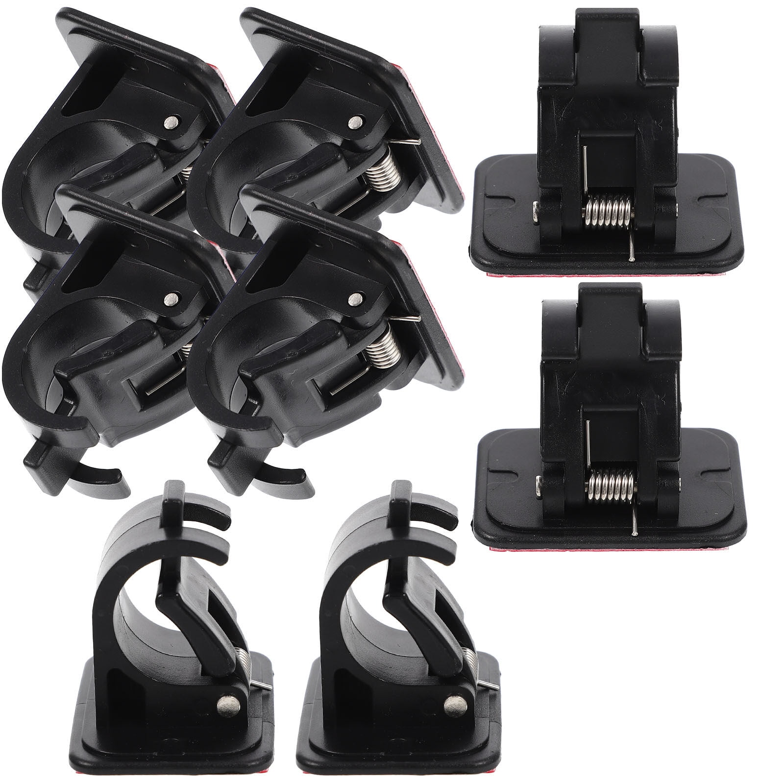 8 Pcs Hook Bracket for Curtain Rod Shower Pole Holder Brackets Support ...