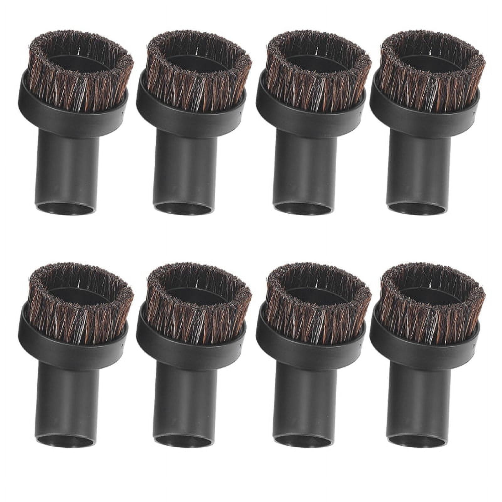 8 Pcs Horsehair Bristle Vacuum Cleaner Round Dusting Brush Replacement ...