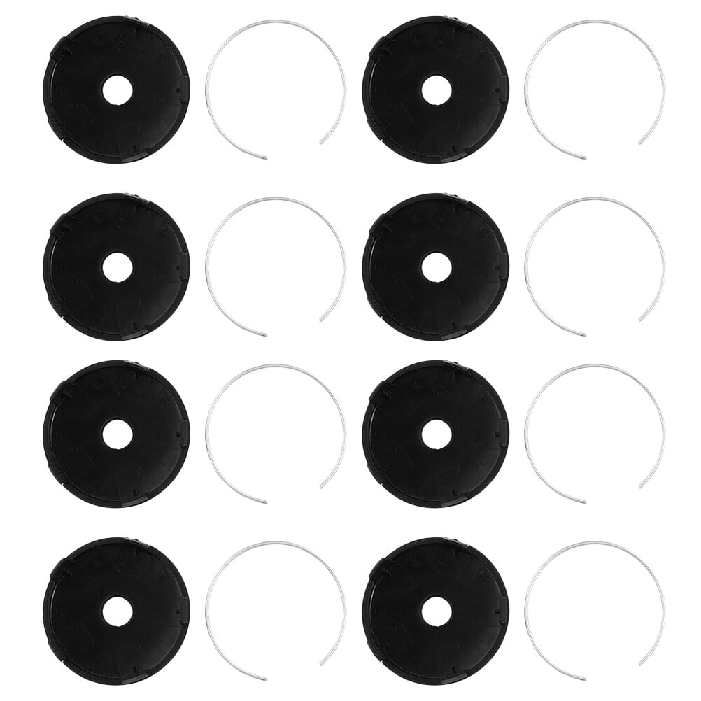 Black Plastic Wheel Center Hub Caps Cover for Home Use with Classic ...
