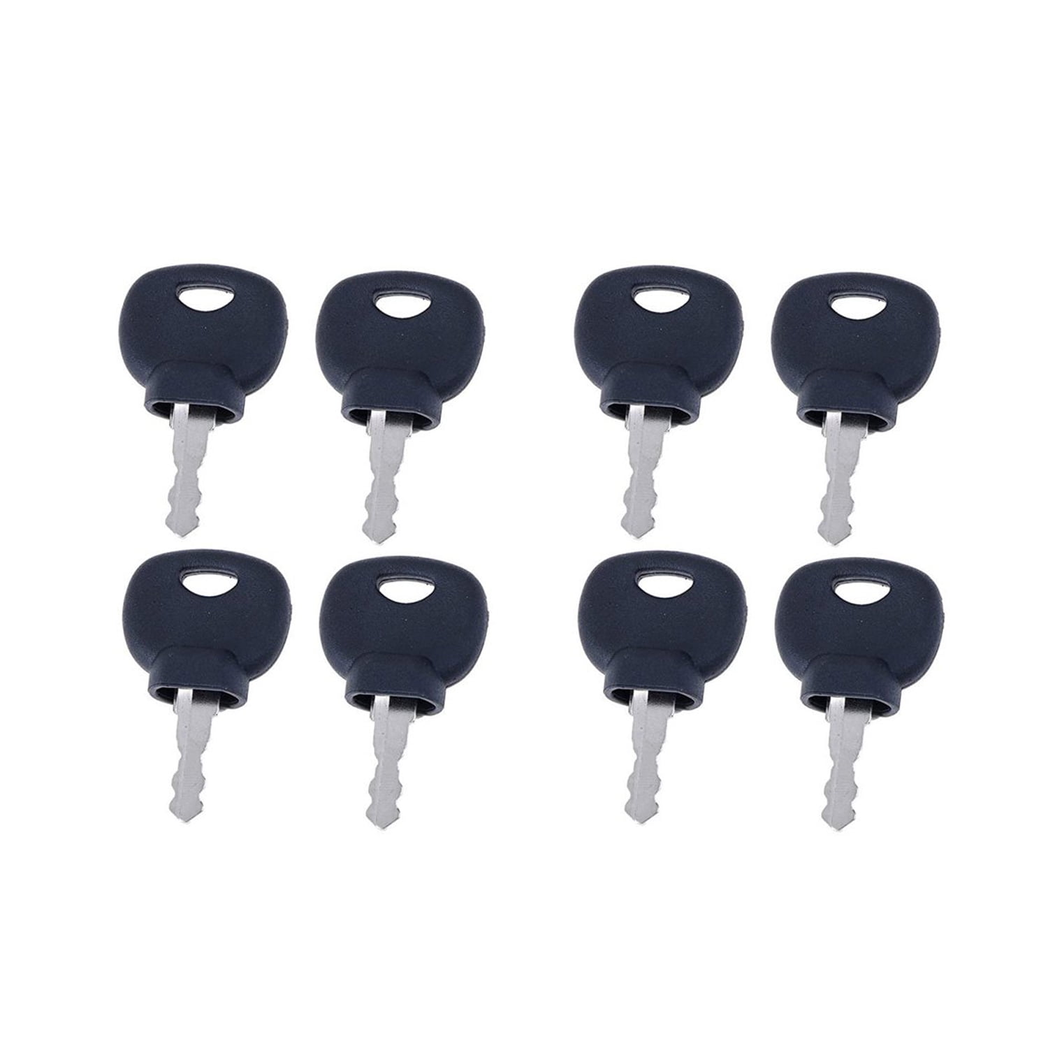 8 Pcs Ignition Keys Fits Bobcat New Holland Industrial JCB Bomag Hamm ...
