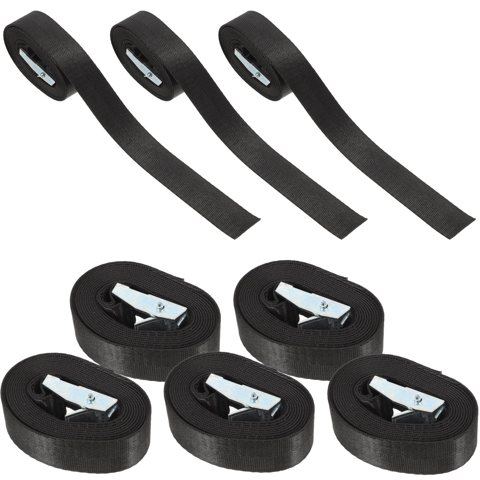 8 Pcs Kayak Buckle Tie down Straps Heavy Duty Cam Outdoor Cord Hooks ...